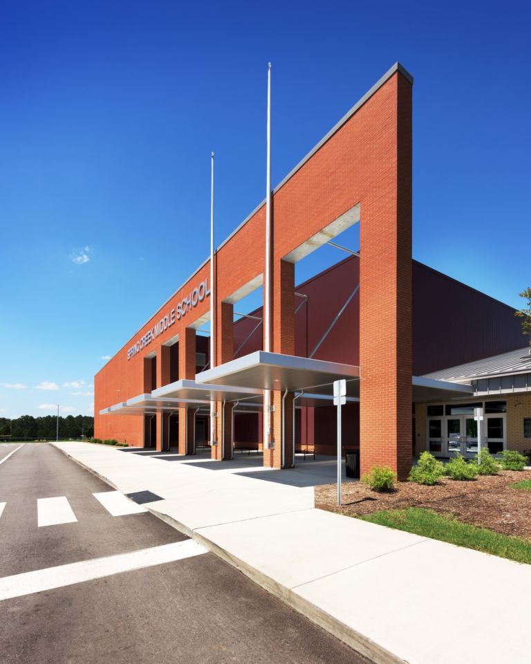 Wayne County Schools, Spring Creek Middle School – Metcon Buildings ...