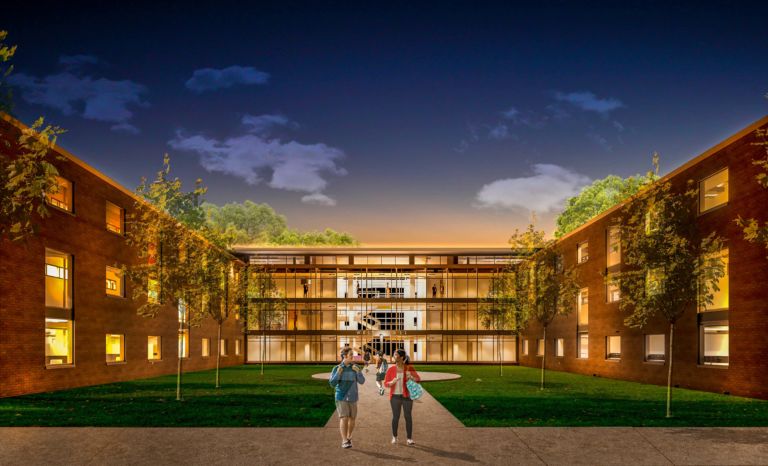 Topping Out Celebration at UNC Pembroke’s West Hall – Metcon Buildings ...